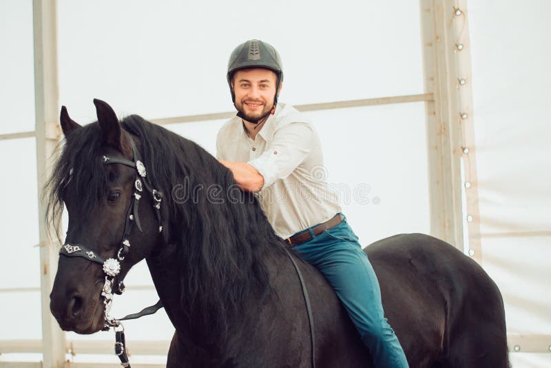 135 Horse Man Posing Riding Stock Photos - Free & Royalty-Free Stock ...