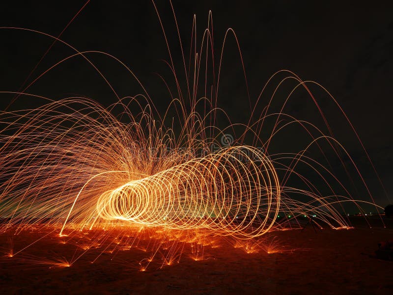 Power ball fire stock photo. Image of graphic, background - 101036564