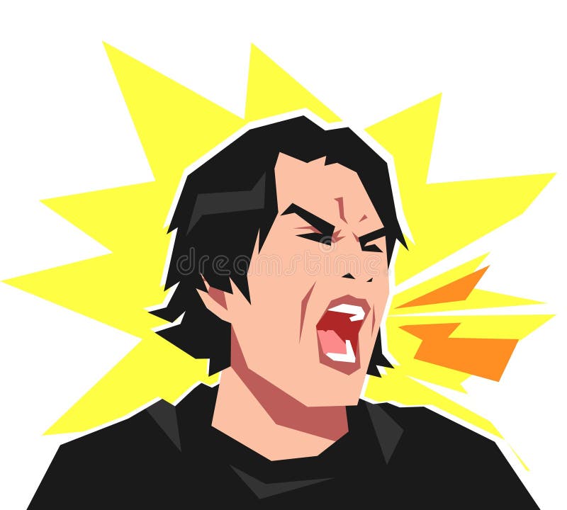 Shouted Stock Illustrations – 64 Shouted Stock Illustrations, Vectors ...