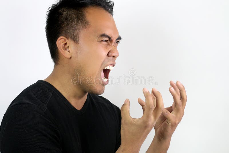 Rage stock image. Image of adult, voice, crack, anger - 12186783
