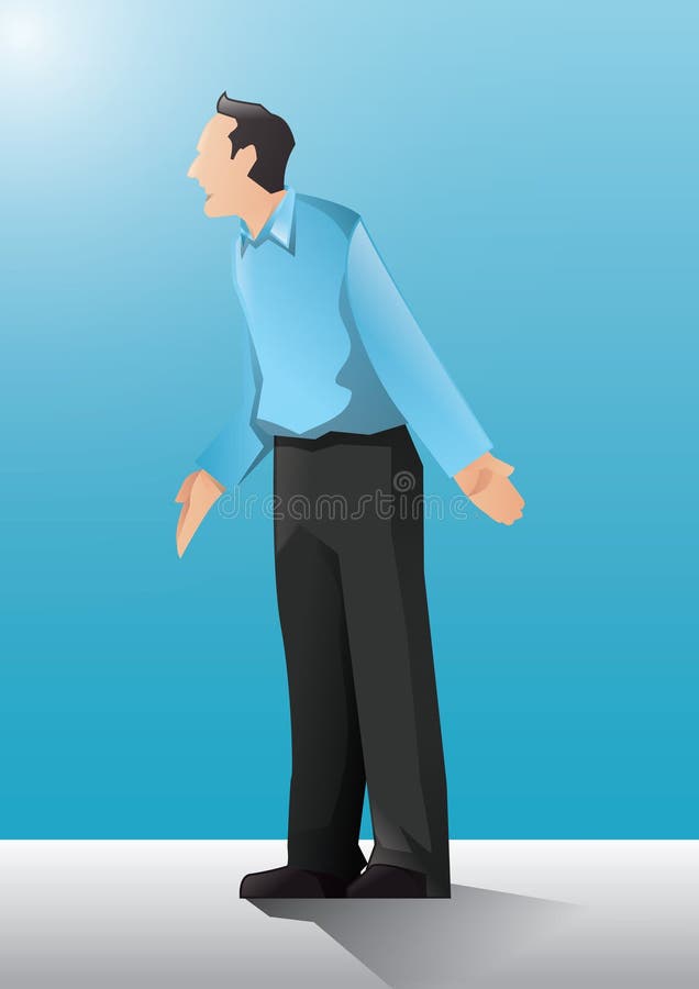 Angry Man Screaming Side View Stock Illustrations – 17 Angry Man ...