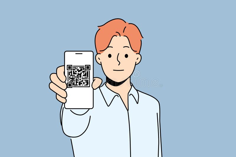 Person Qr Code Stock Illustrations – 973 Person Qr Code Stock ...