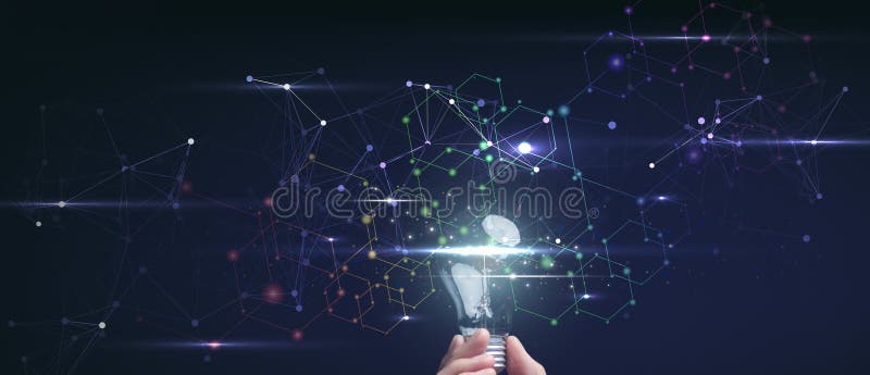 A Man Showing Creative Ideas in His Hands ,creative Thinking ,ideas and ...