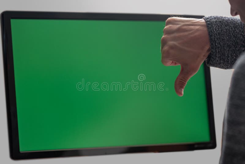 Man showing dislike stock photo. Image of dislike, banking - 195132420