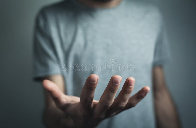 2,798 Man Holding His Hand Out Stock Photos - Free & Royalty-Free Stock ...