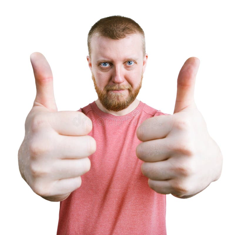 Man Showing His Hands, that All is Well Stock Photo - Image of happy ...