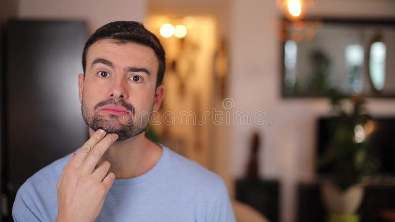 Man Showing a Question Mark Stock Video - Video of accident, exam ...