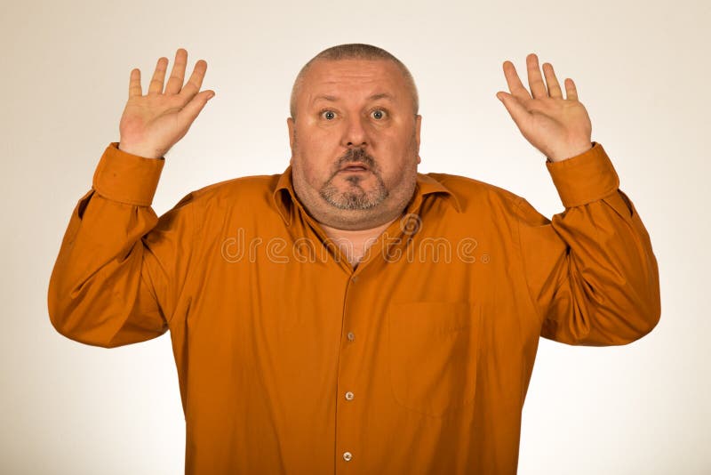 Man waving surrender flag stock image. Image of surrendering - 5979441
