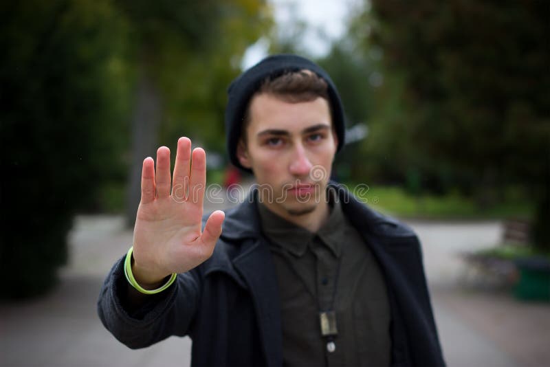 Man shows his hand stock image. Image of grunge, businessman - 103152517 Man shows his hand stock image. Image of grunge, businessman - 103152517