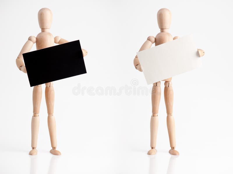 Man with sign stock photo. Image of posing, poster, human - 15846152