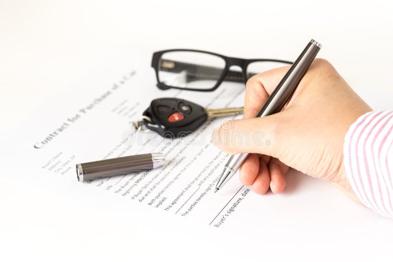 437 Car Signing Paperwork Stock Photos - Free & Royalty-Free Stock ...