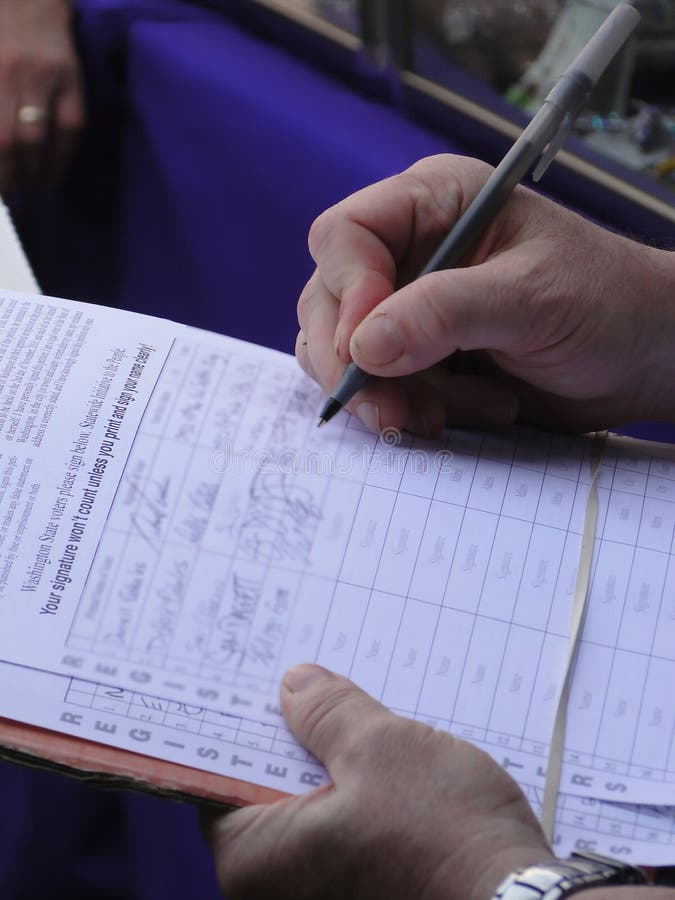 Man signing a petition stock image. Image of detail, signing - 22641775
