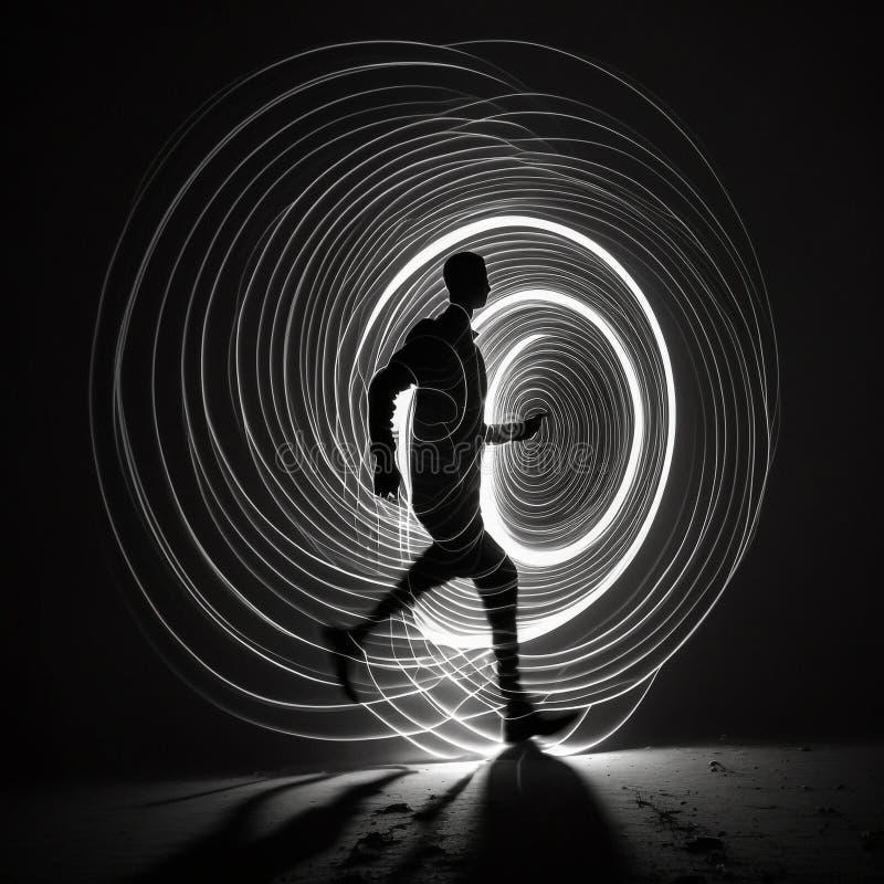 God Light Abstract Interpretation and Illustration. Generative AI Stock ...