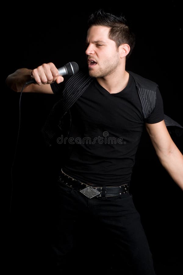Male Singer stock photo. Image of sing, teenagers, teenage - 9764196