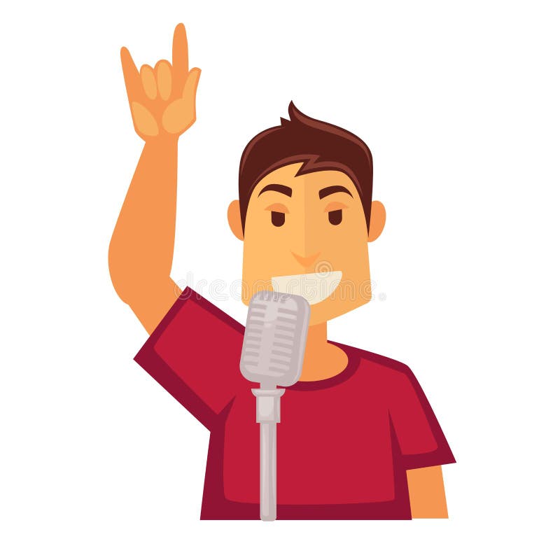 Singer White Background Stock Illustrations – 11,853 Singer White ...