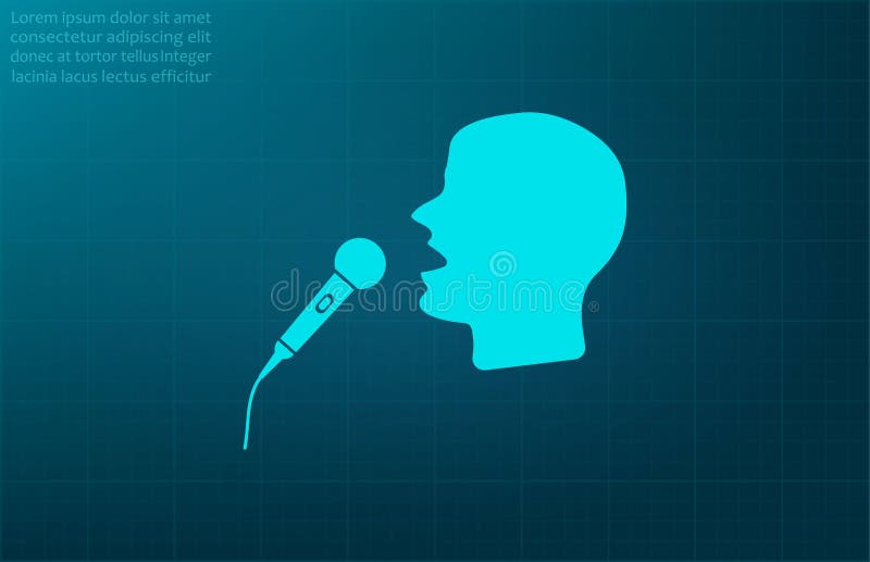 Vector Illustration, Blue Background Stock Vector - Illustration of ...