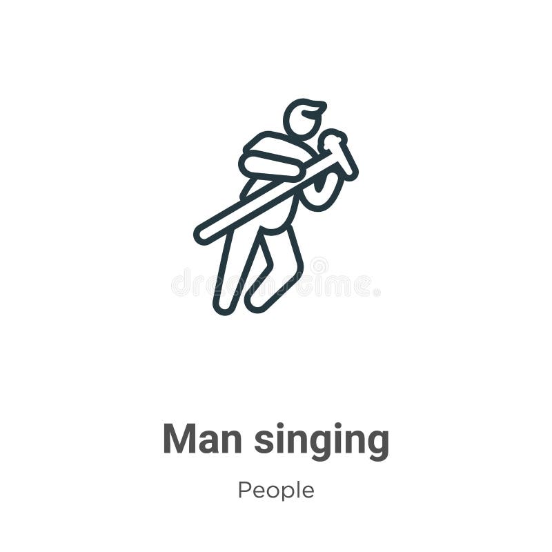 Singing Man Logo Stock Illustrations – 675 Singing Man Logo Stock ...