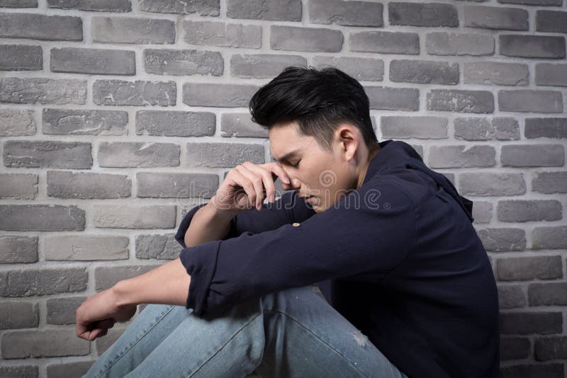 1,294 Depressed Sad Man Shadow Stock Photos - Free & Royalty-Free Stock ...