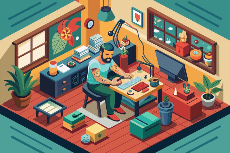 Isometric Tattoo Stock Photos - Free & Royalty-Free Stock Photos from ...