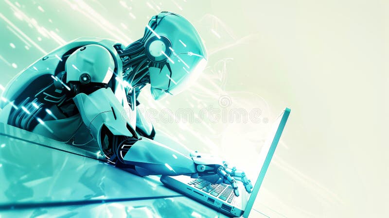 A Man Sits on the Ground, Fully Engrossed in Using a Laptop Computer ...