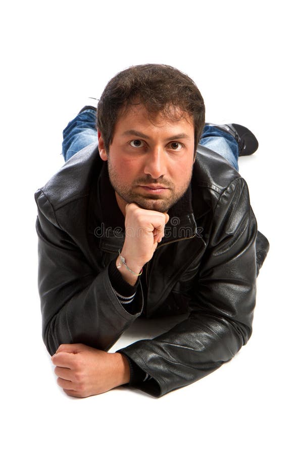 Man sitting stock image. Image of modern, casual, elegant - 21891863