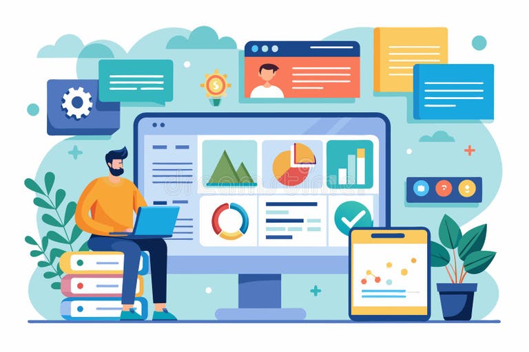 Intranet Man Stock Illustrations – 257 Intranet Man Stock Illustrations ...