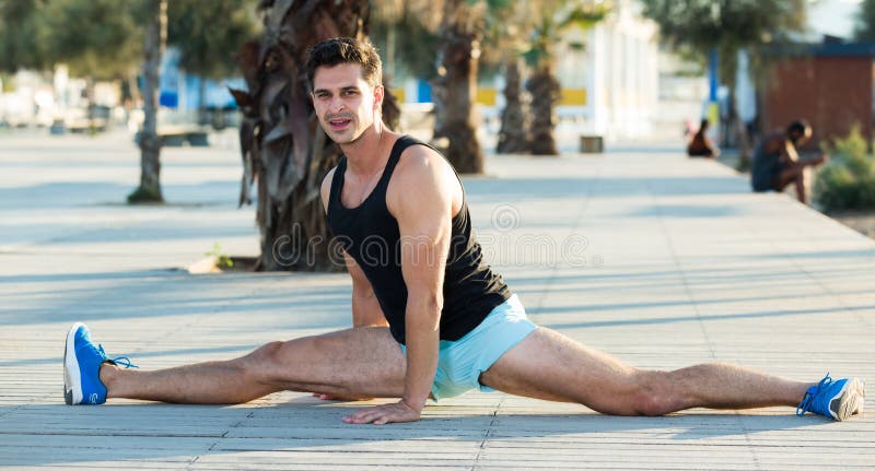 279 Man Splits Stretching Stock Photos - Free & Royalty-Free Stock ...