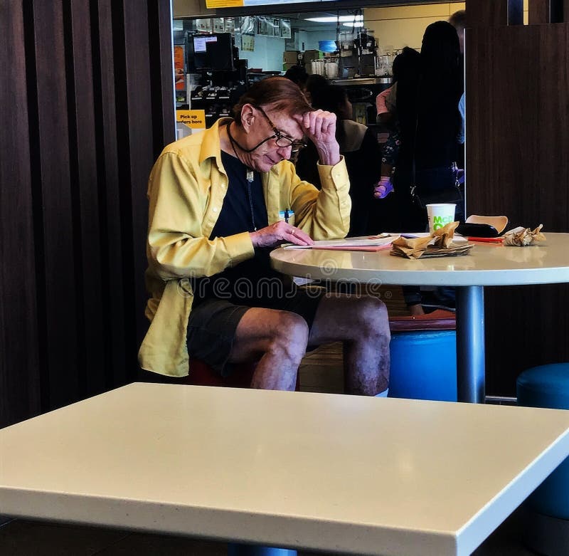 Reading some documents editorial photography. Image of concentrating ...