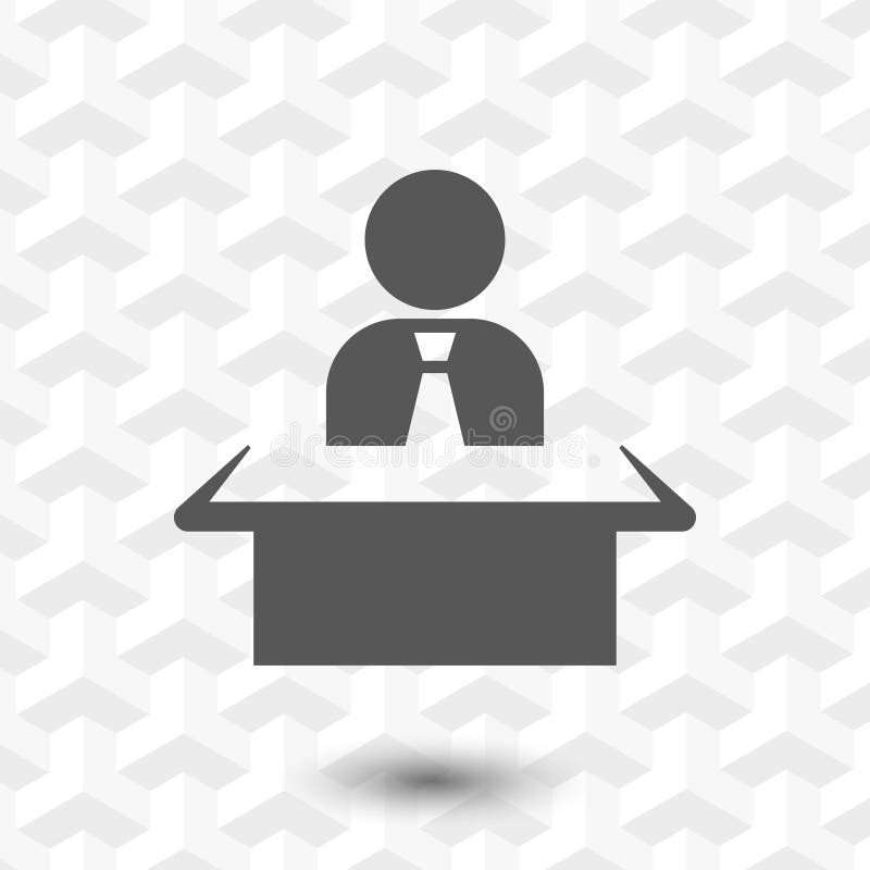 Man Sitting at the Table Icon Stock Vector Illustration Flat Design ... Man Sitting at the Table Icon Stock Vector Illustration Flat Design ...