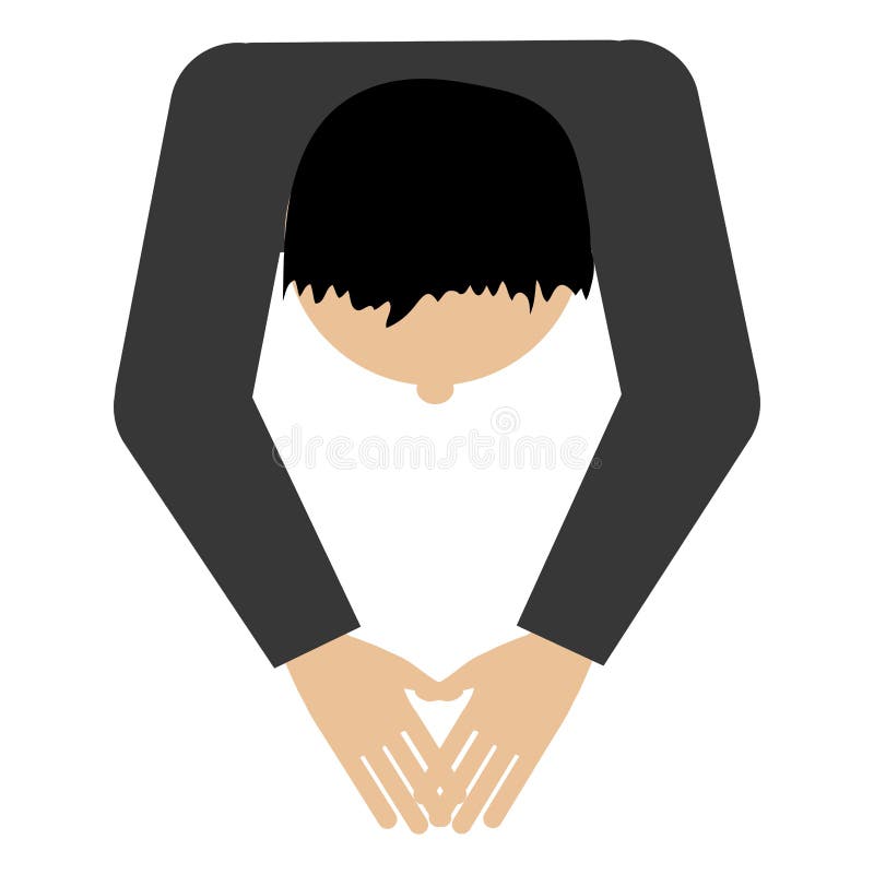 Man sitting topview icon stock illustration. Illustration of parent ...