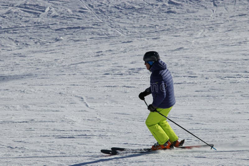 Man skier in andorra editorial stock image. Image of cool - 83651864