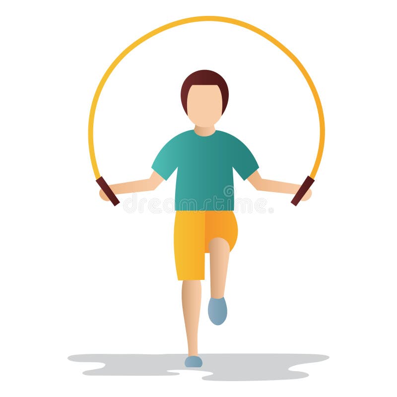 Man Skipping Stock Illustrations – 990 Man Skipping Stock Illustrations ...