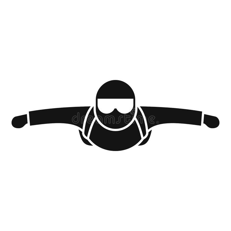 Paratrooper Icon, Outline Style Stock Vector - Illustration of safety ...