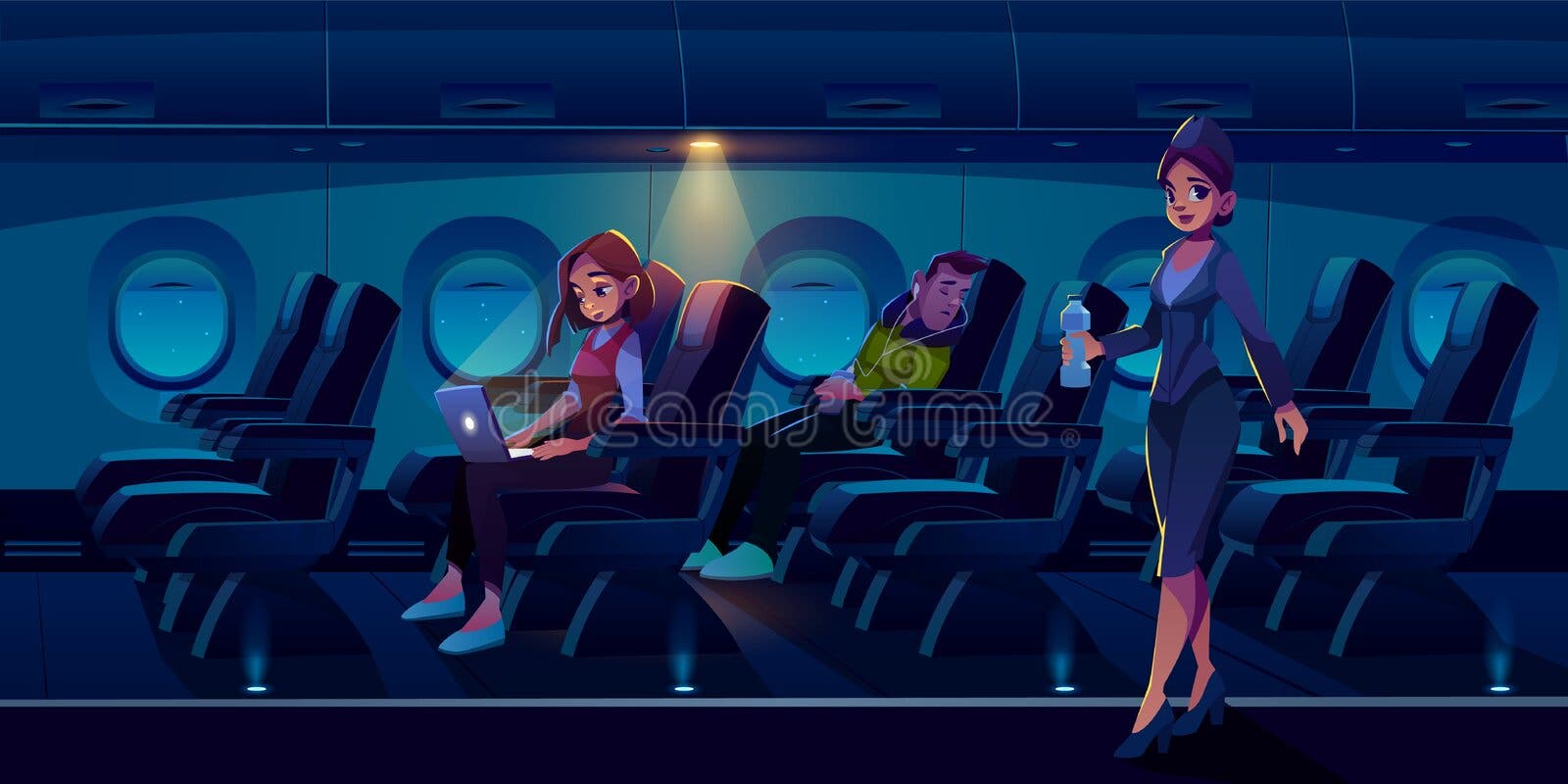 Sleep Class Cartoon Stock Illustrations 323 Sleep Class Cartoon Stock