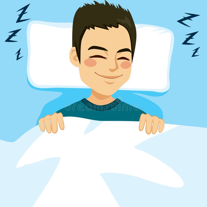 Funny Cartoon Man Sleeping Stock Illustrations – 1,208 Funny Cartoon ...
