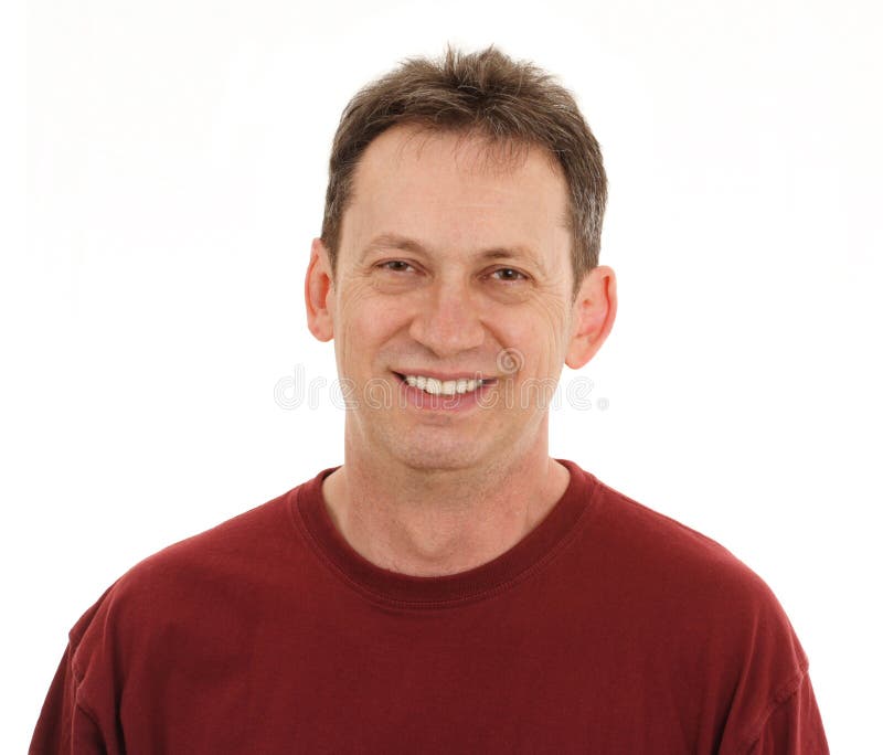 Man with a smile stock photo. Image of people, portrait - 5876852