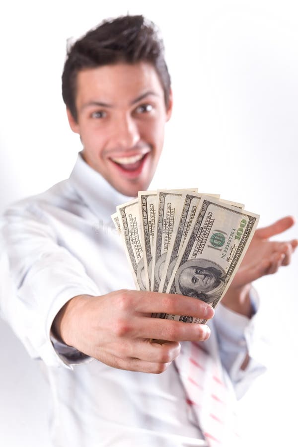 Money Man stock image. Image of business, people, dollars - 1943677