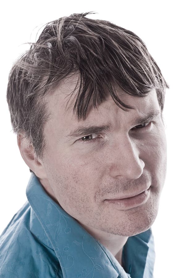 Man stress stock photo. Image of macho, frustration, depression - 12811026