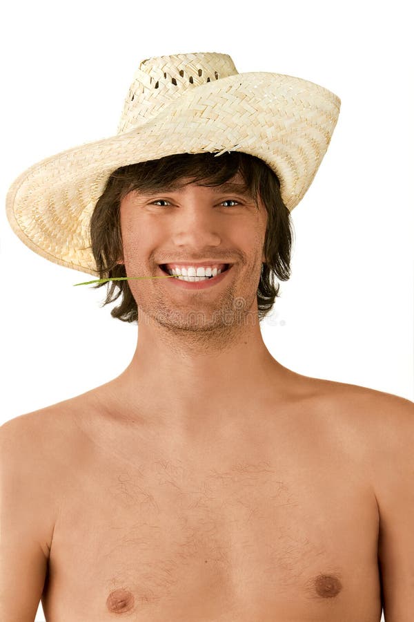 Man Smiling In Hat Picture. Image: 16078117