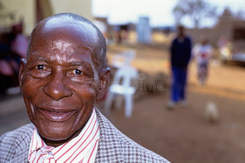 A Man Smiling in South Africa Editorial Image - Image of africa, shaved ...