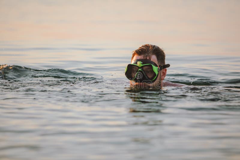 247 Diving Mask Man Close Stock Photos - Free & Royalty-Free Stock ...