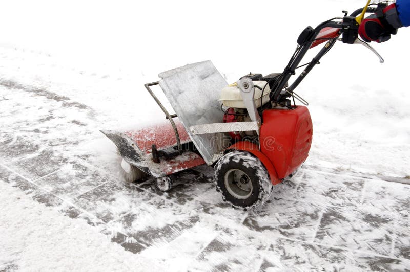 Shoveling snow stock image. Image of path, tool, snow - 7956183