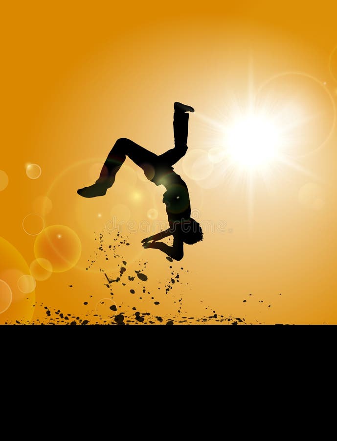 Somersaulting Stock Illustrations – 57 Somersaulting Stock ...