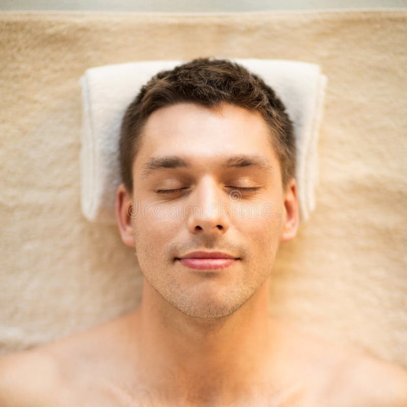 Man in spa stock photo. Image of rejuvenation, facial - 37709966