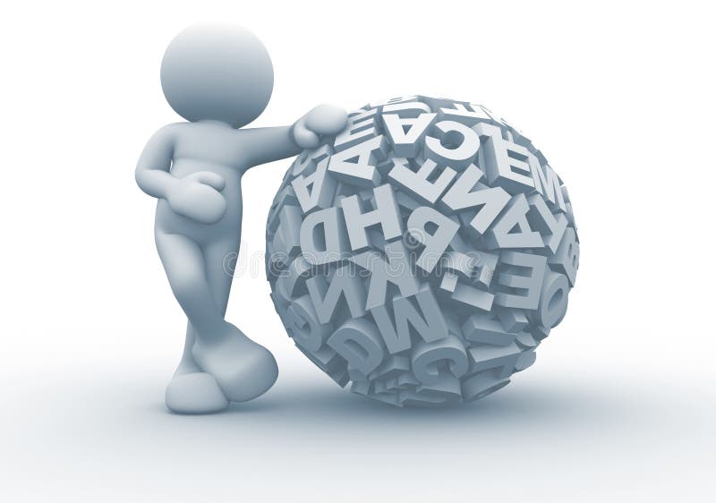 Keyboard Sphere stock illustration. Illustration of programming - 19276293