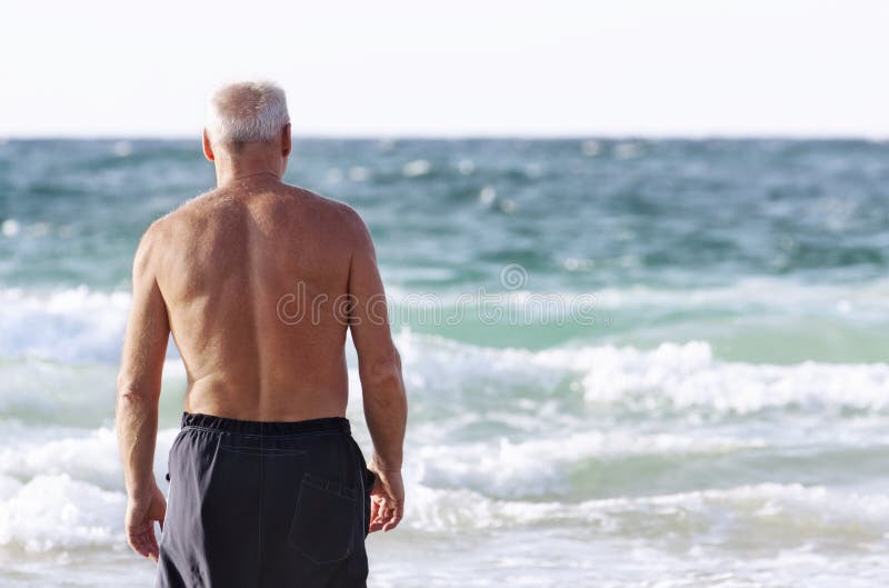 A Man Standing on the Background of the Sea Stock Image - Image of ... A Man Standing on the Background of the Sea Stock Image - Image of ...