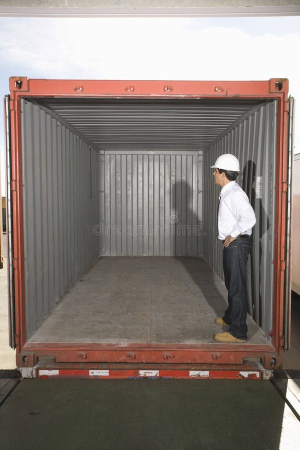 Empty container stock image. Image of clear, blue, container - 22548913