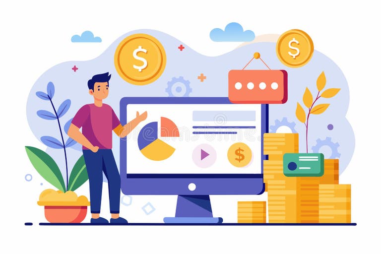 Monetization Statistics Stock Illustrations – 110 Monetization ...