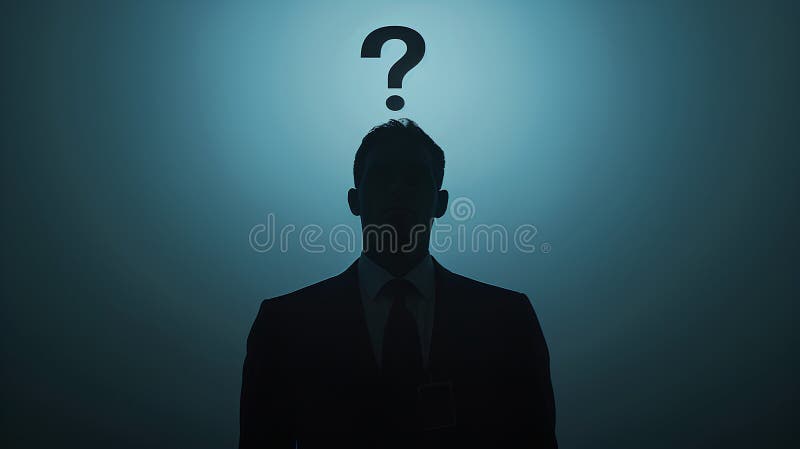 Man Puzzled Question Mark Black White Drawing Stock Photos - Free & Royalty-Free Stock Photos ...