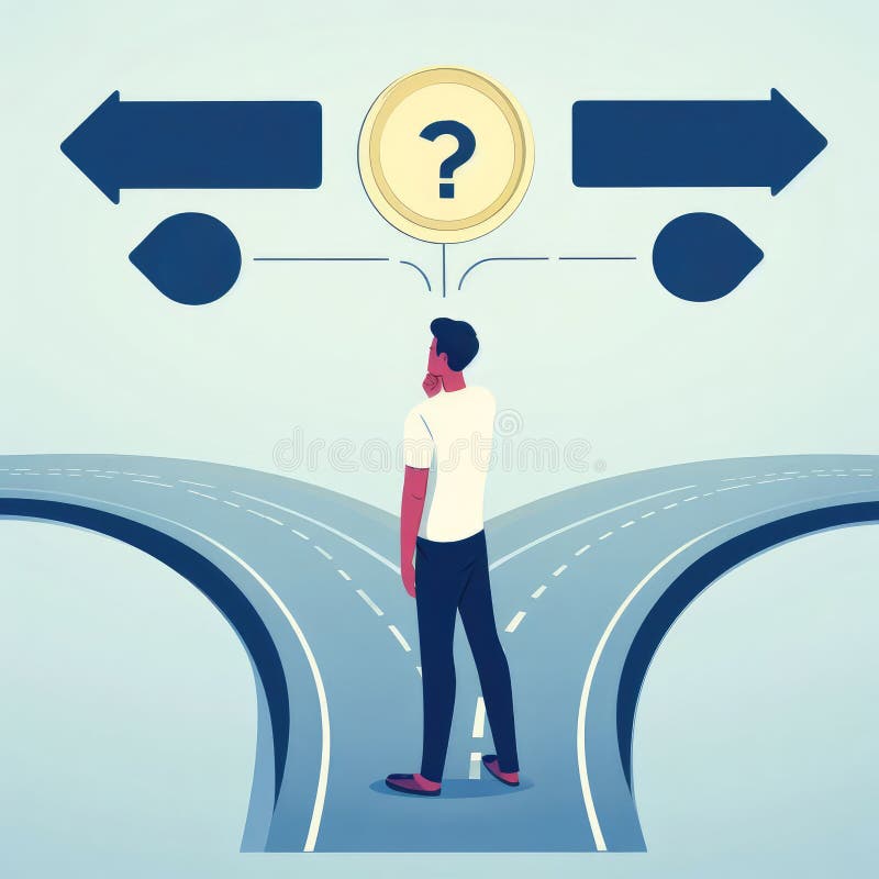 Which Path To Take Stock Illustrations – 114 Which Path To Take Stock ...